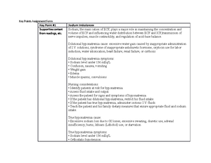 NURS120 notes-5 - Ileal conduit: • type of urinary diversion surgery ...