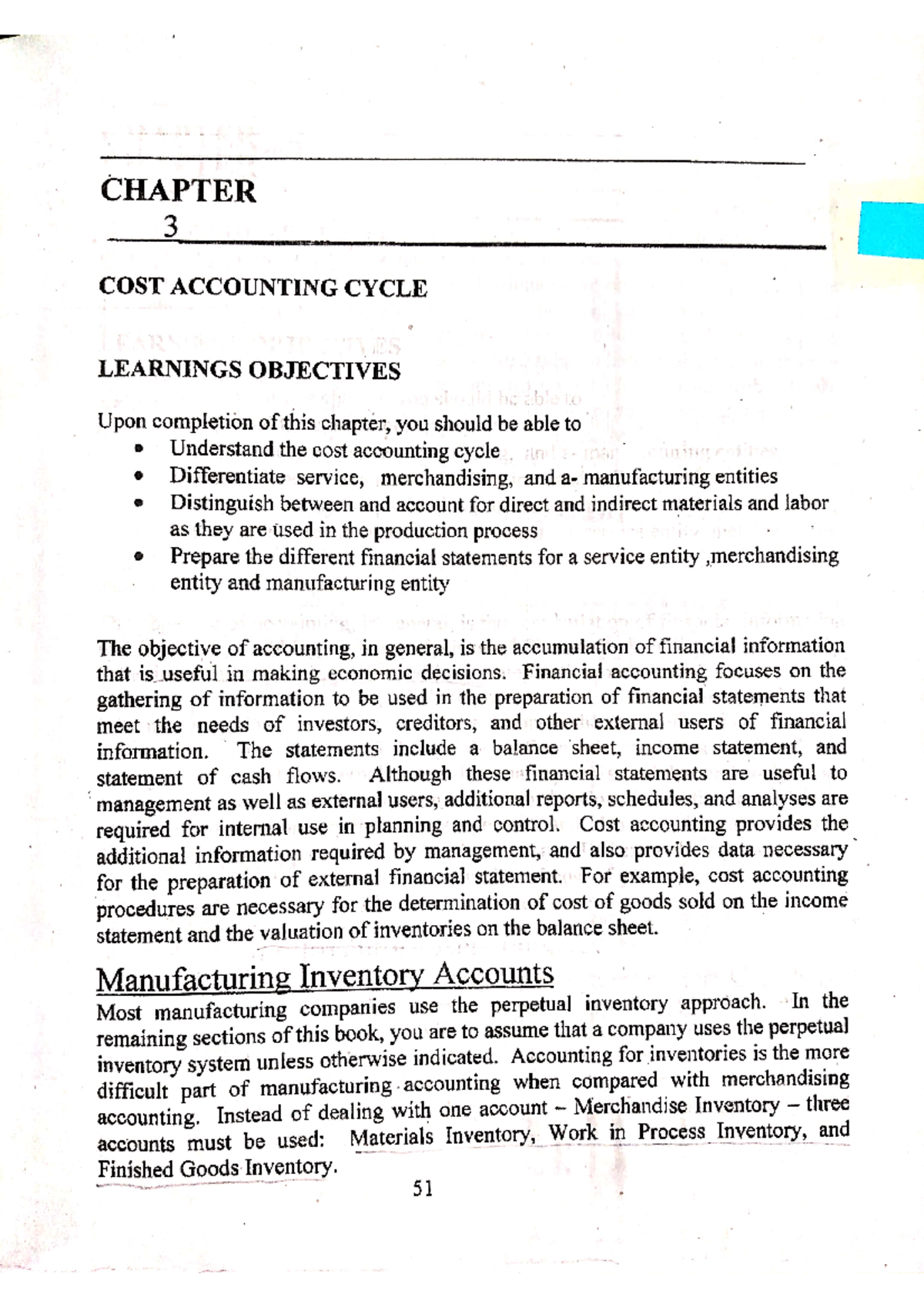 Chapter 3: Key Concepts and Practice Problems - Studocu