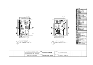 Floorplan, Final EXAM, CAD, CO, Jovanna - 1 SHEET NO. STEP UP PROPOSED FLOOR PLAN CO, MARIA ...