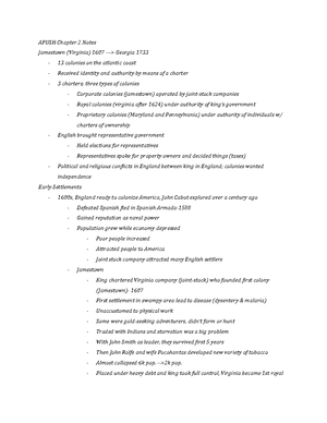 Apush Chapter 4 Notes - Chapter 4- Imperial Wars and Colonial Protest ...
