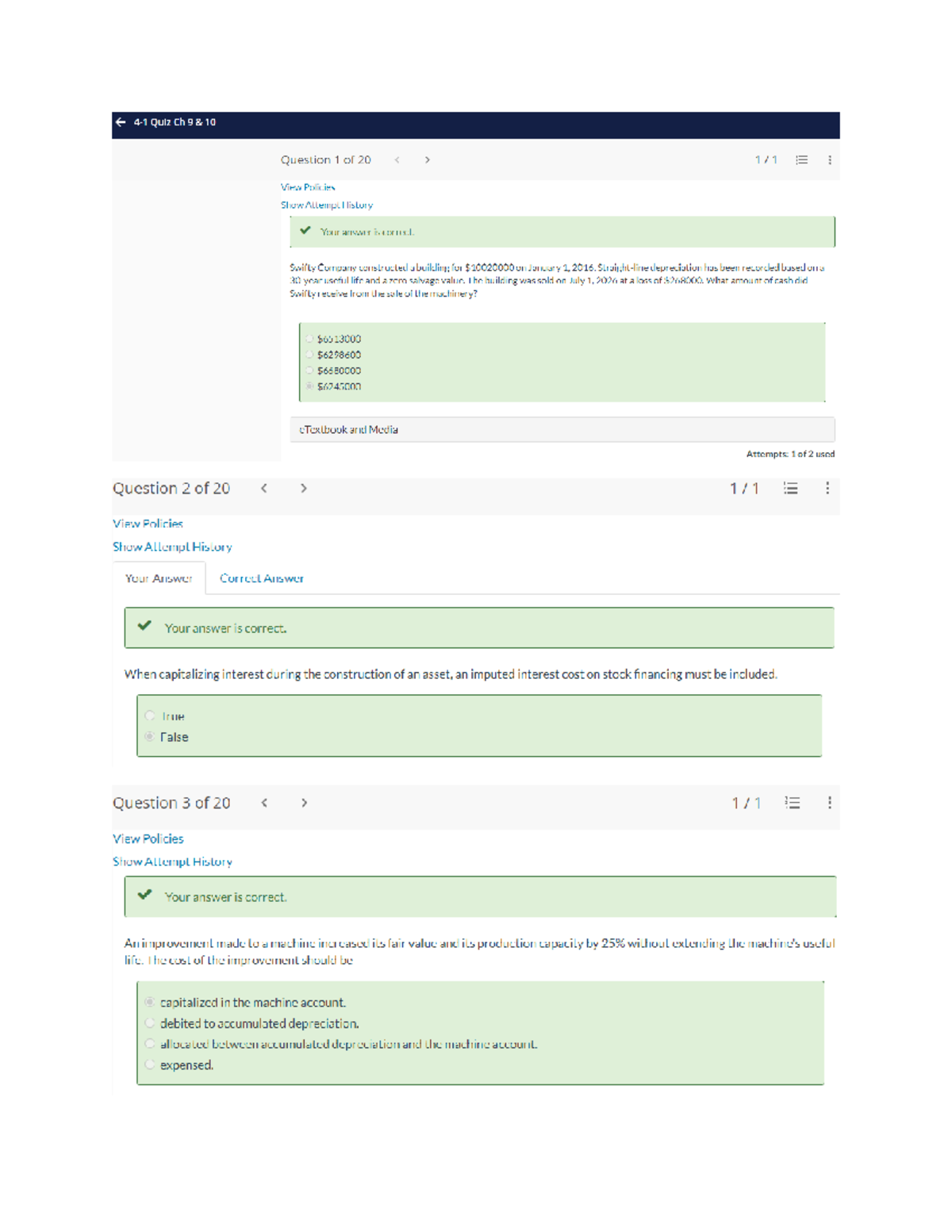 ACC 317 - 4-1 Quiz Solutions and Review Guide - Studocu
