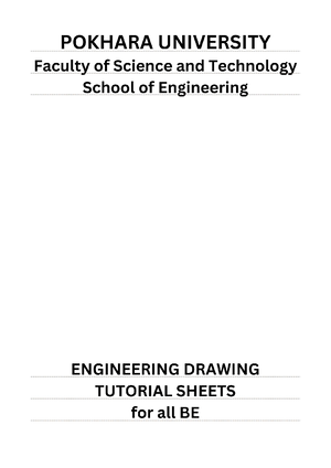 Engineering Drawing Symbols - Drawing Tutorial - Studocu