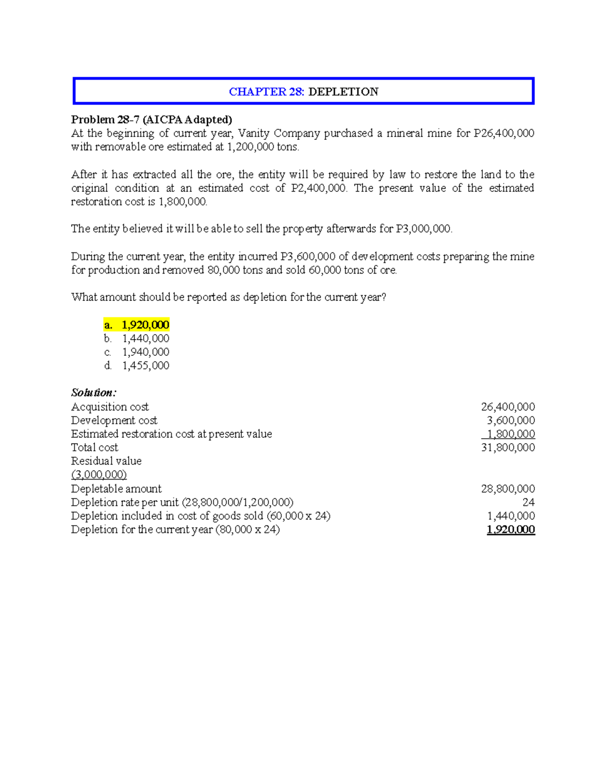 Chapter 28 - Advanced Depletion Calculations & Solutions - Studocu
