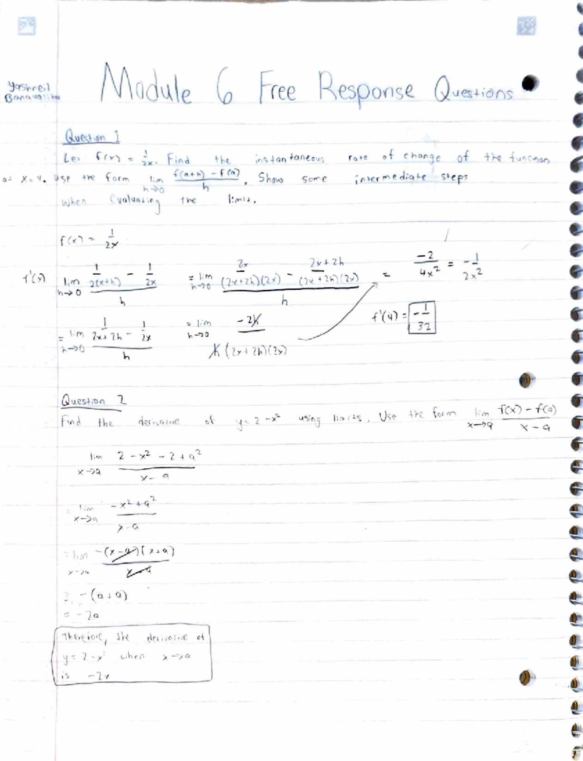 Mathematics Lecture Notes - Advanced Functions (MATH 202) - Studocu