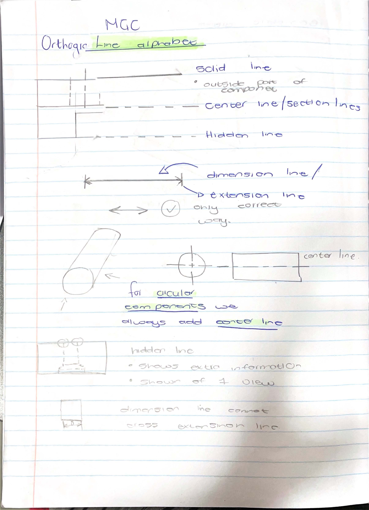 MGC 110 Isometric Drawing Techniques and Examples - Studocu