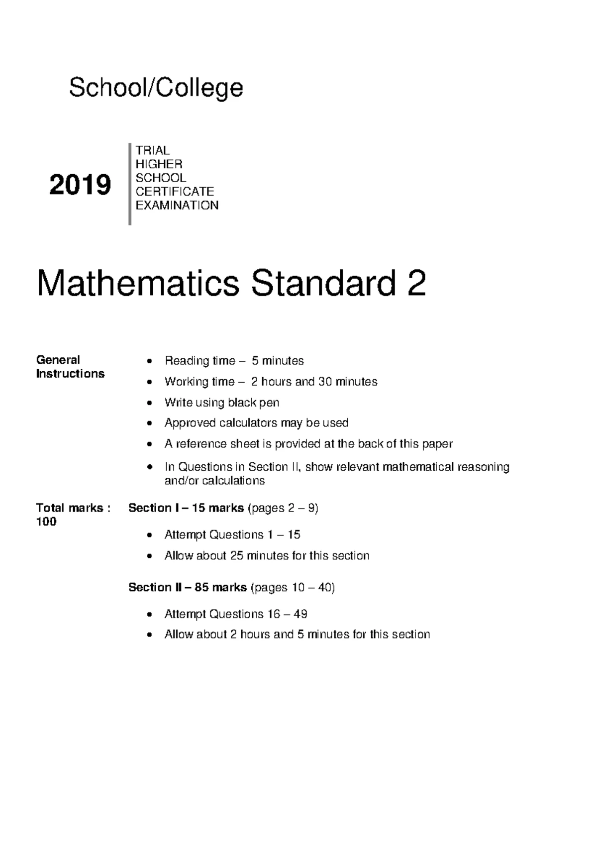 2020- Mathematics-standard-reference-sheet - MATH - – 1 – NSW Education ...
