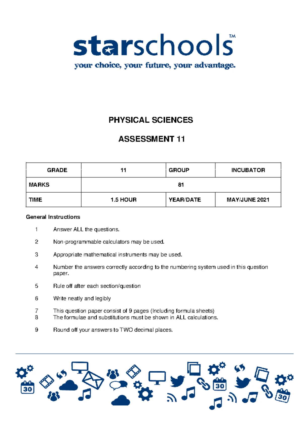 Sesotho HL P2 Gr11 Final Exam Memo - November 2018 Analysis - Studocu