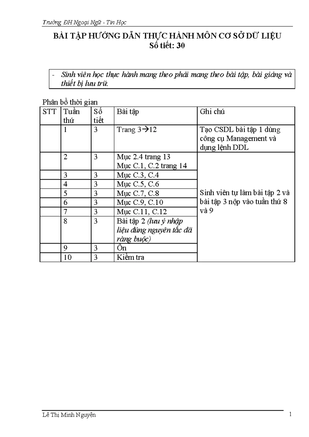 Lab07 - Bài tập thực hành Trigger trong MS SQL Server - Studocu