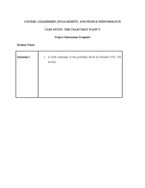 [Solved] evaluate own knowledge and performance using standards and - Leadership (7518OSTHR ...