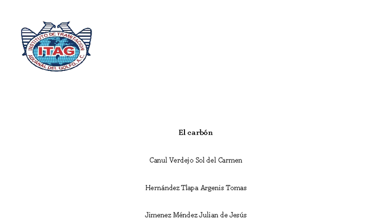 Investigación sobre el Carbón: Propiedades y Transporte Marítimo (TRM ...