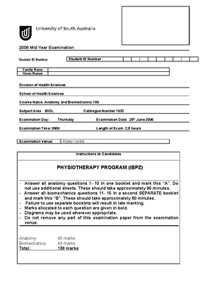 Sample questions with answers for APC Written examination - STYLE OF ...