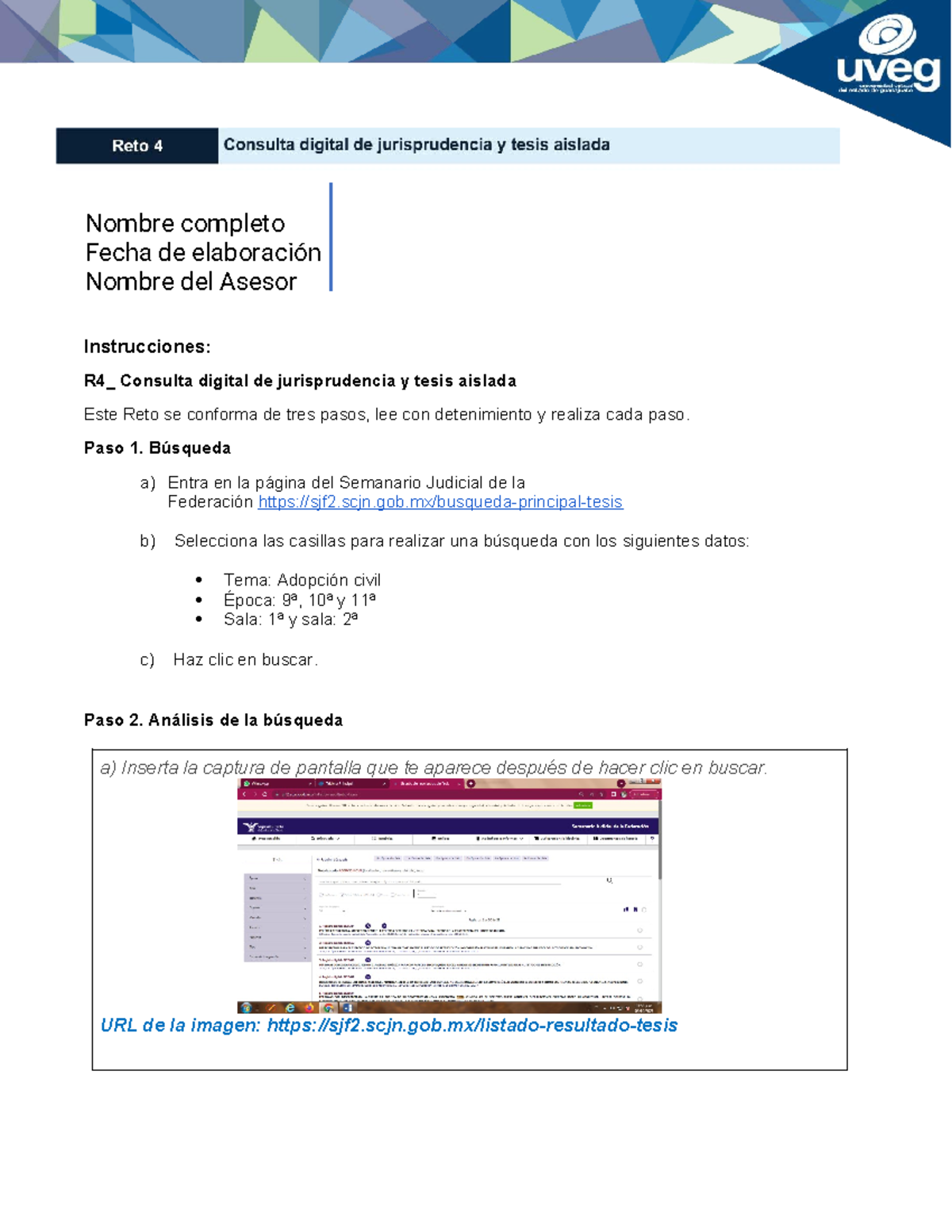 R4 U3 Consulta Digital de Jurisprudencia sobre Adopción Civil - Studocu
