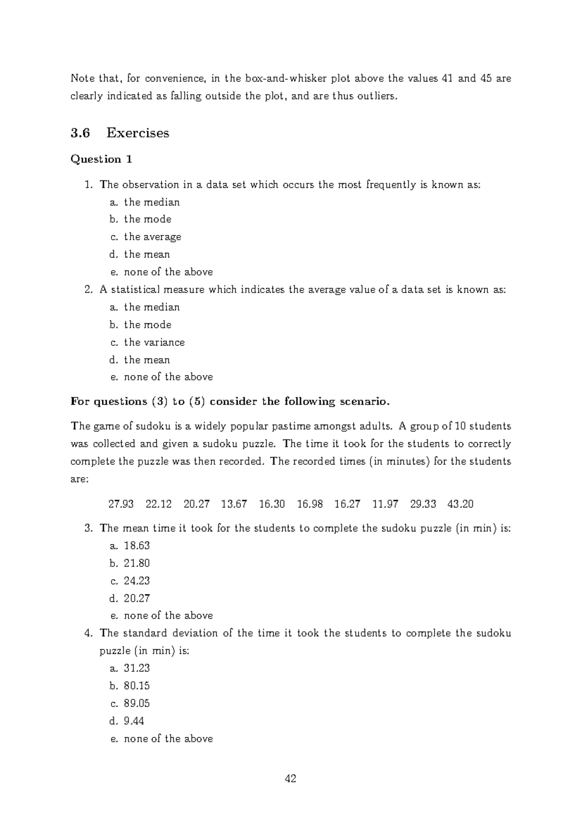 Unit 03 Exercises: Statistical Analysis & Data Interpretation - Studocu