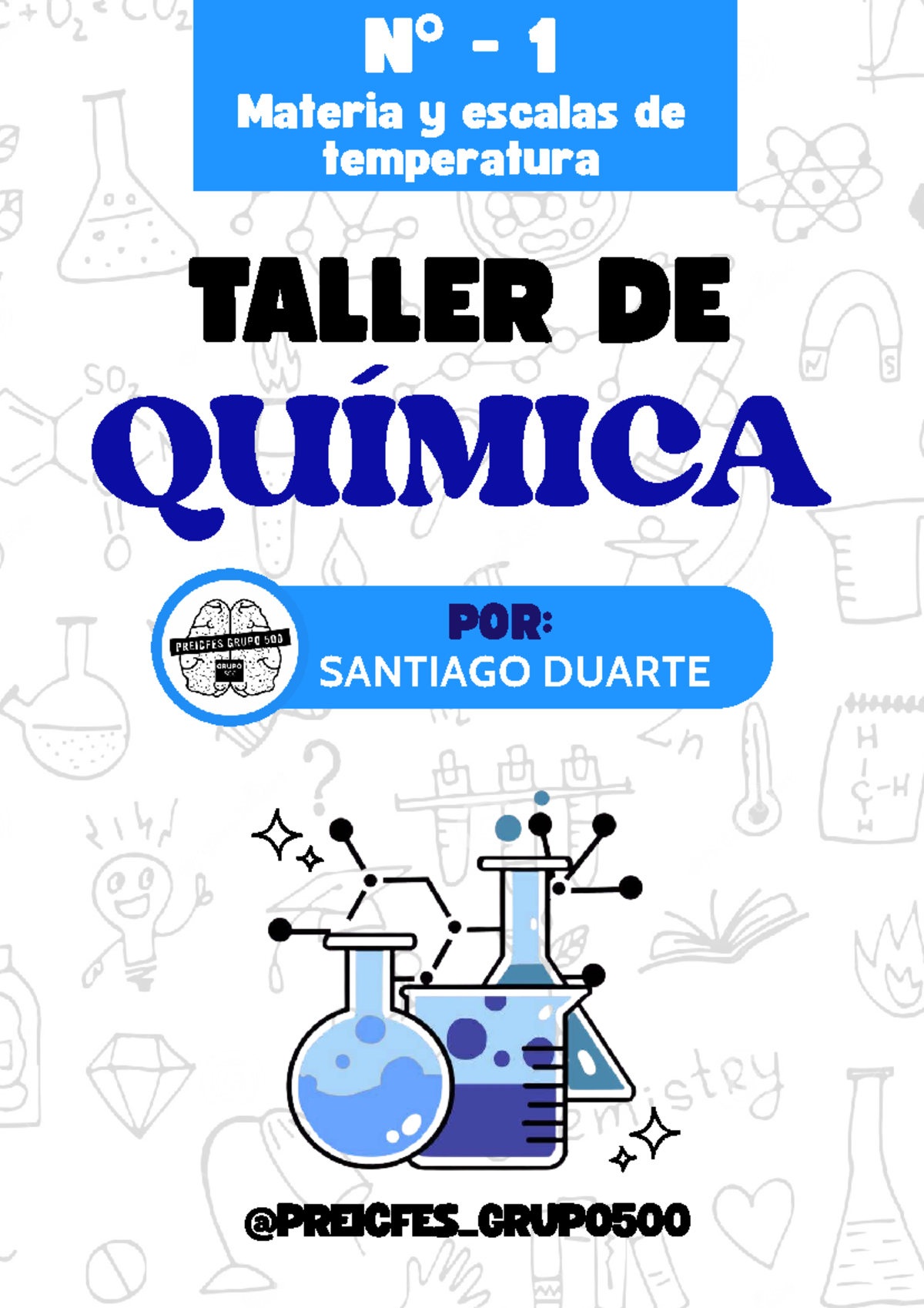 Taller 1° Química: Materia y Escalas de Temperatura - Studocu