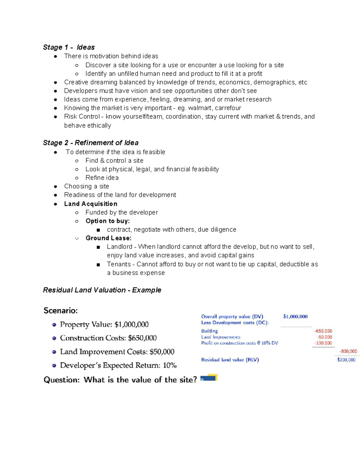 REM500 - Lecture 3: Stages of Idea Development and Feasibility Analysis ...