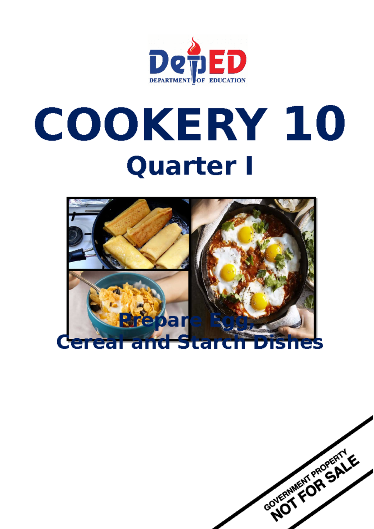 LM Cookery 10 Q1: Module 1 - Preparing Egg Dishes - Studocu