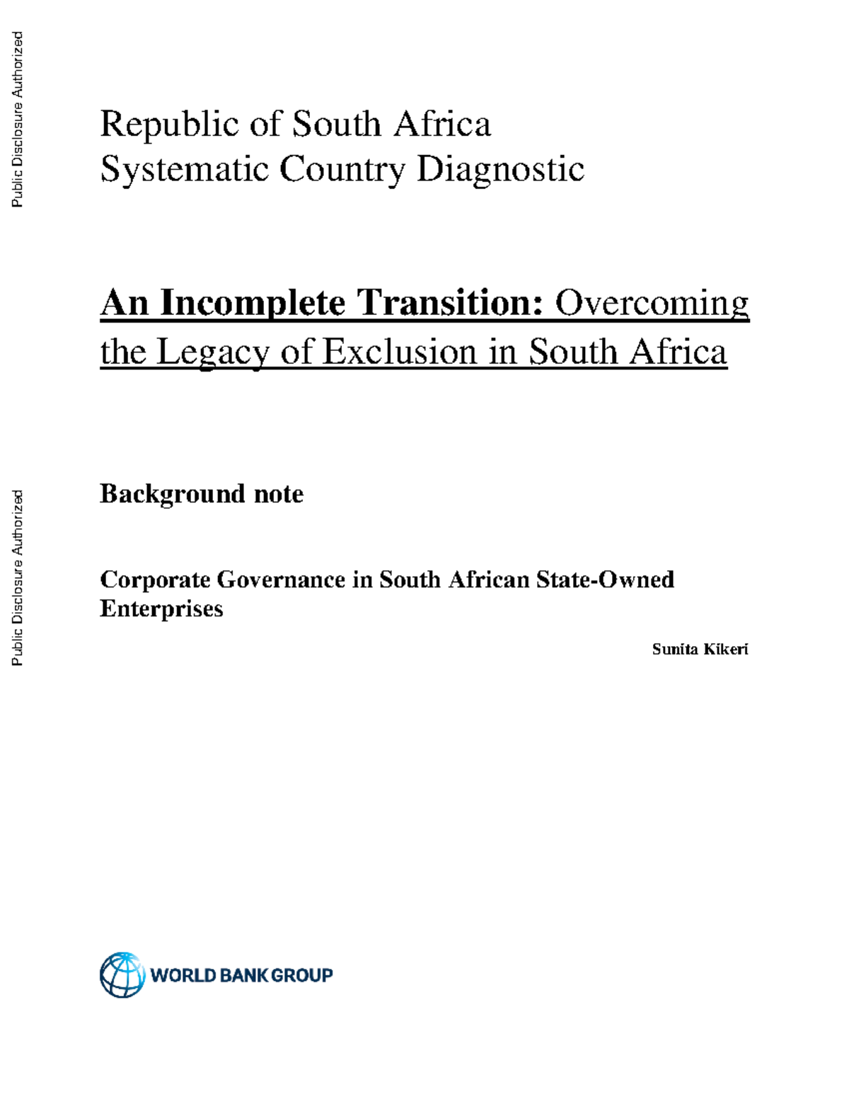 Public Corporate Governance: South Africa's SOEs and Developmental Agenda - Studocu