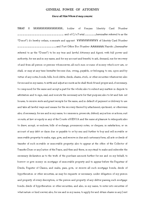 Affidavit of Names - REPUBLIC OF KENYA IN THE MATTER OF OATHS AND STATUTORY DECLARATIONS ACT CAP ...