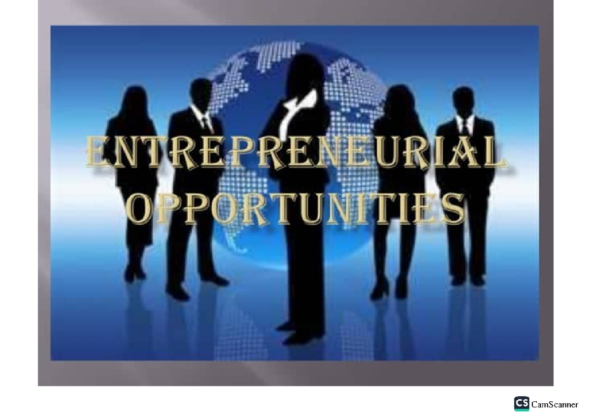 Exploring Entrepreneurial Opportunities: CS 3 Types of Ventures - Studocu