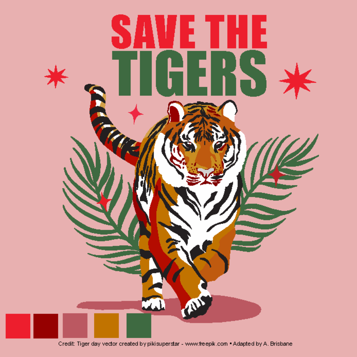 GRA 205 Module Three Save the Tigers Mini Poster copy - GRA-205 - SAVE ...