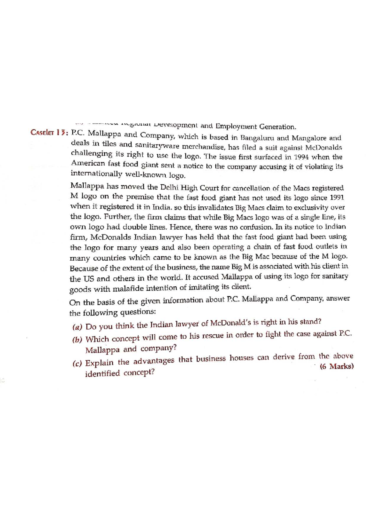 MSME & Business Enterprises: Case Studies and Legal Insights - Studocu