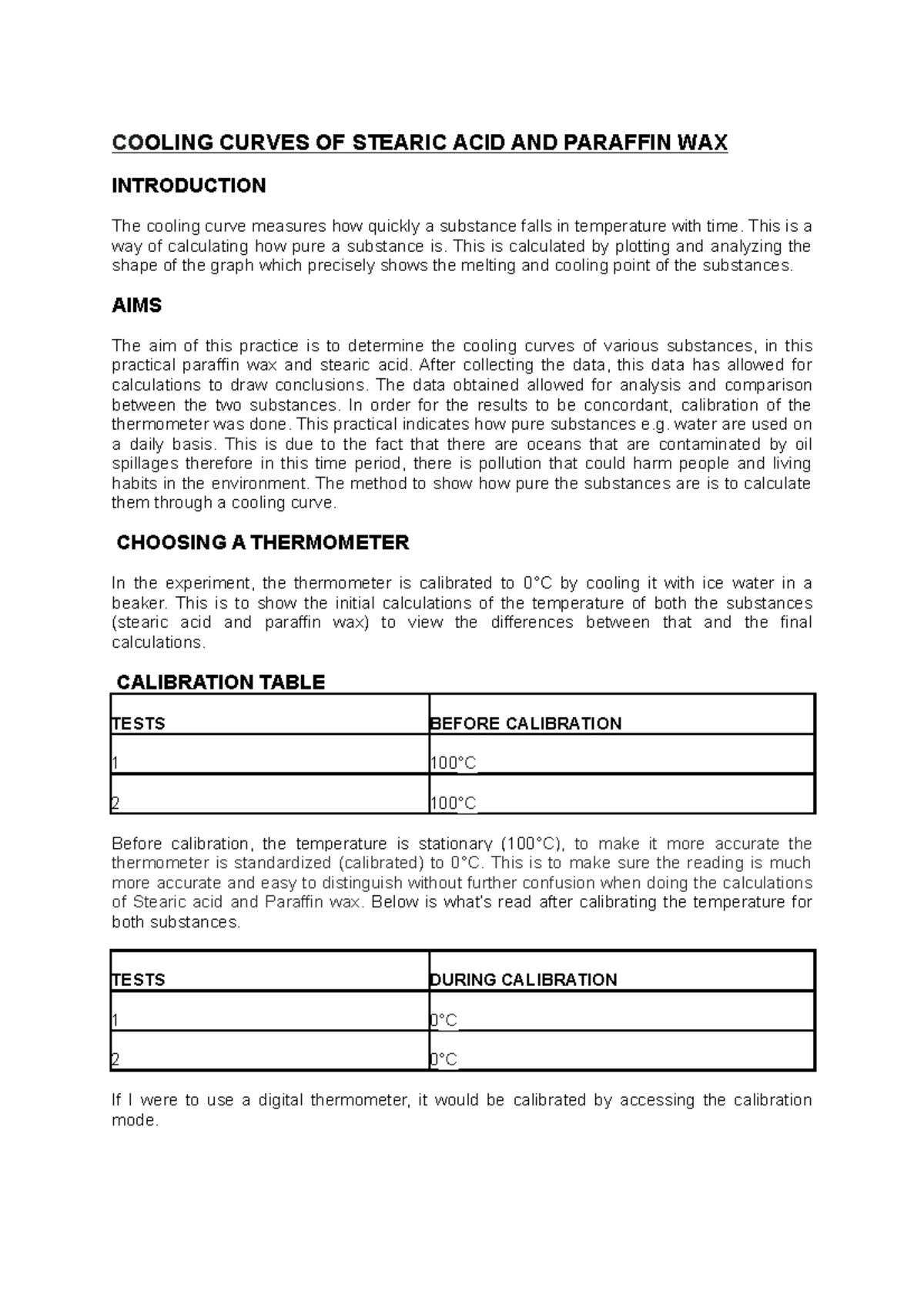 BTEC Applied Science Level 3 Extended Diploma UNIT 2 Assignment A ...