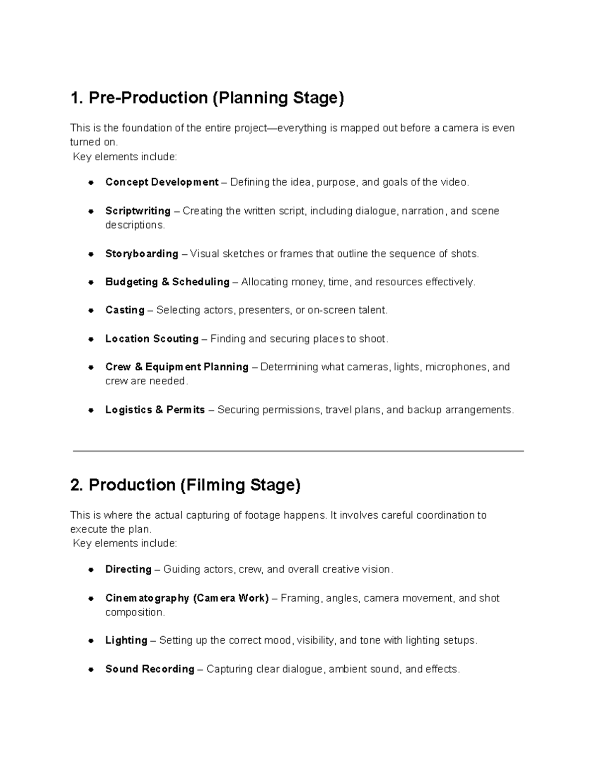 Digital Video Production Essentials: Planning, Roles, and Techniques ...