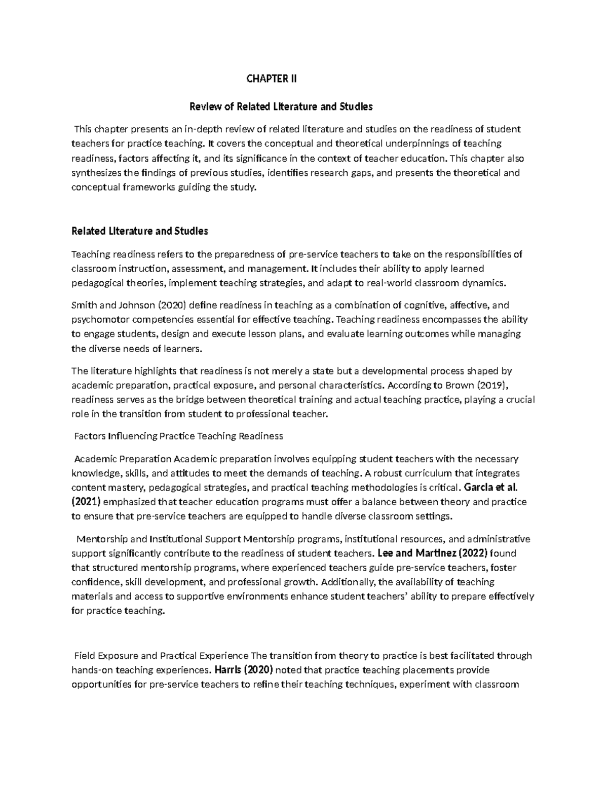 Chapter 2 - WANT TO HAVE MORE RELUIABLE RESOURCES - CHAPTER II Review ...