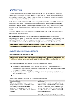 Funky Flasks Business Unit 2 Info Sheet - Activity 1 M T Research ...