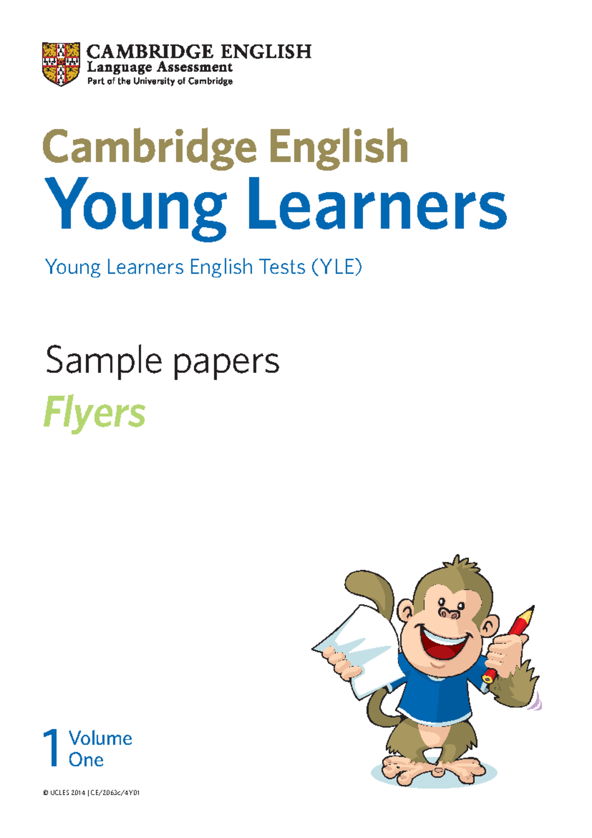 Cambridge YLE Flyers Sample Papers: Listening & Reading Tests Volume 1 ...