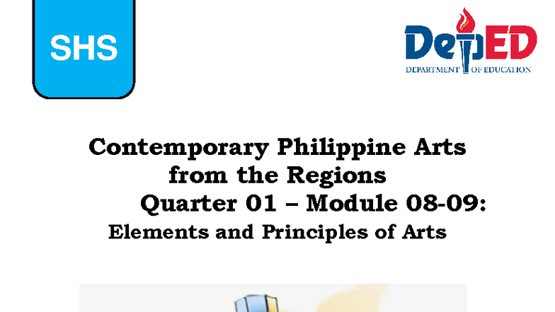 CPAR 08: Elements and Principles of Arts - Quarter 01 Module - Studocu