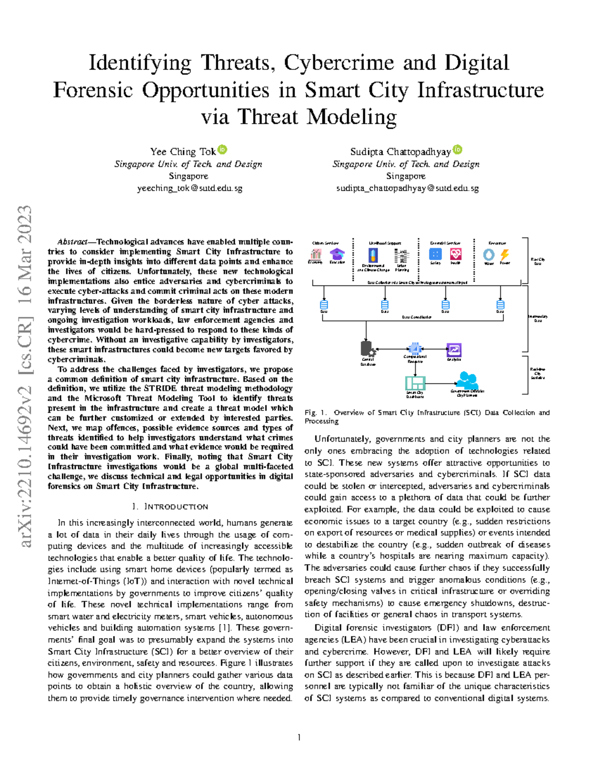 **Final Exam: Cybercrime & Forensics in Smart City Infrastructure (ID ...