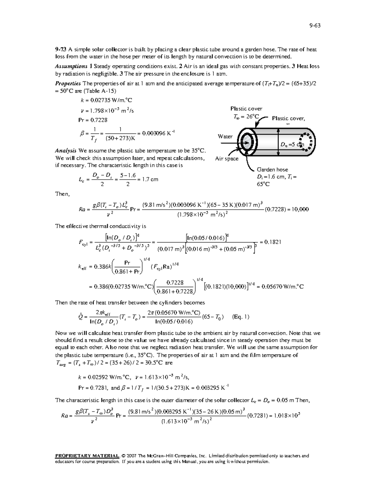 Thermodynamics and Heat Transfer: Examples & Solutions (ENGR 101) - Studocu