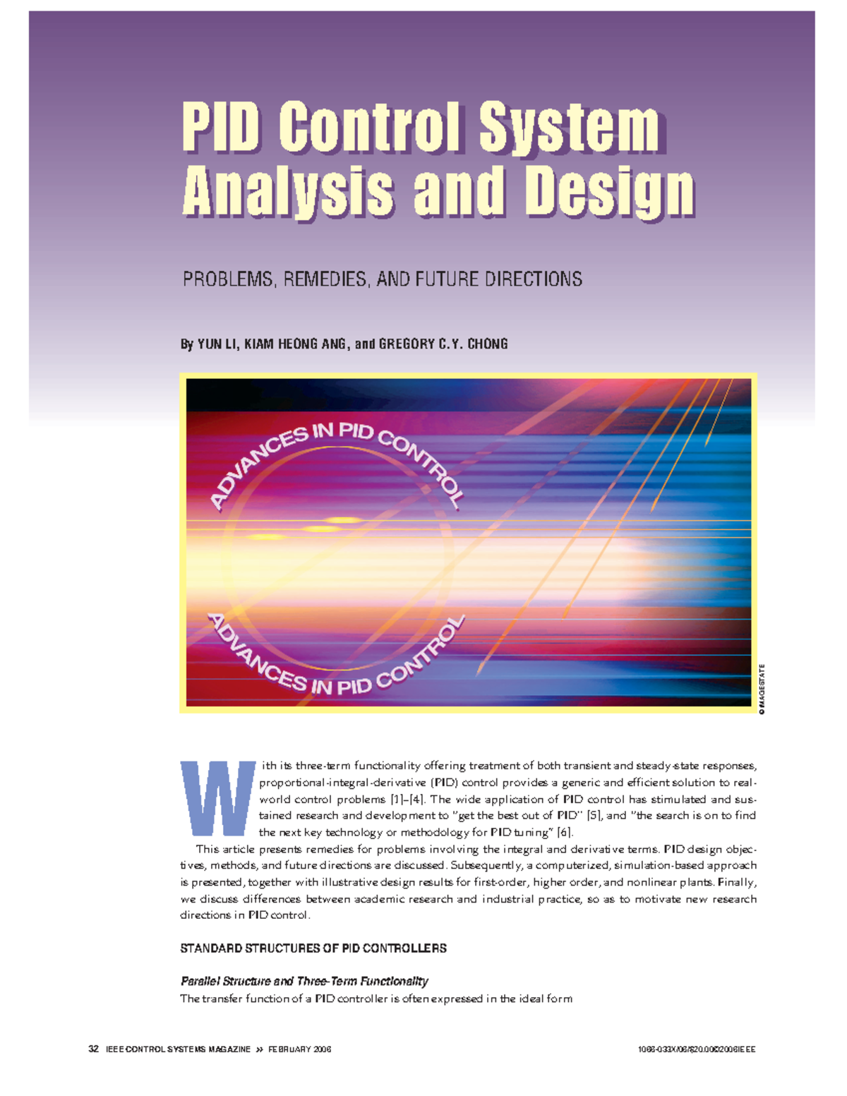 PID Control System: Analysis, Design, and Future Directions - Studocu