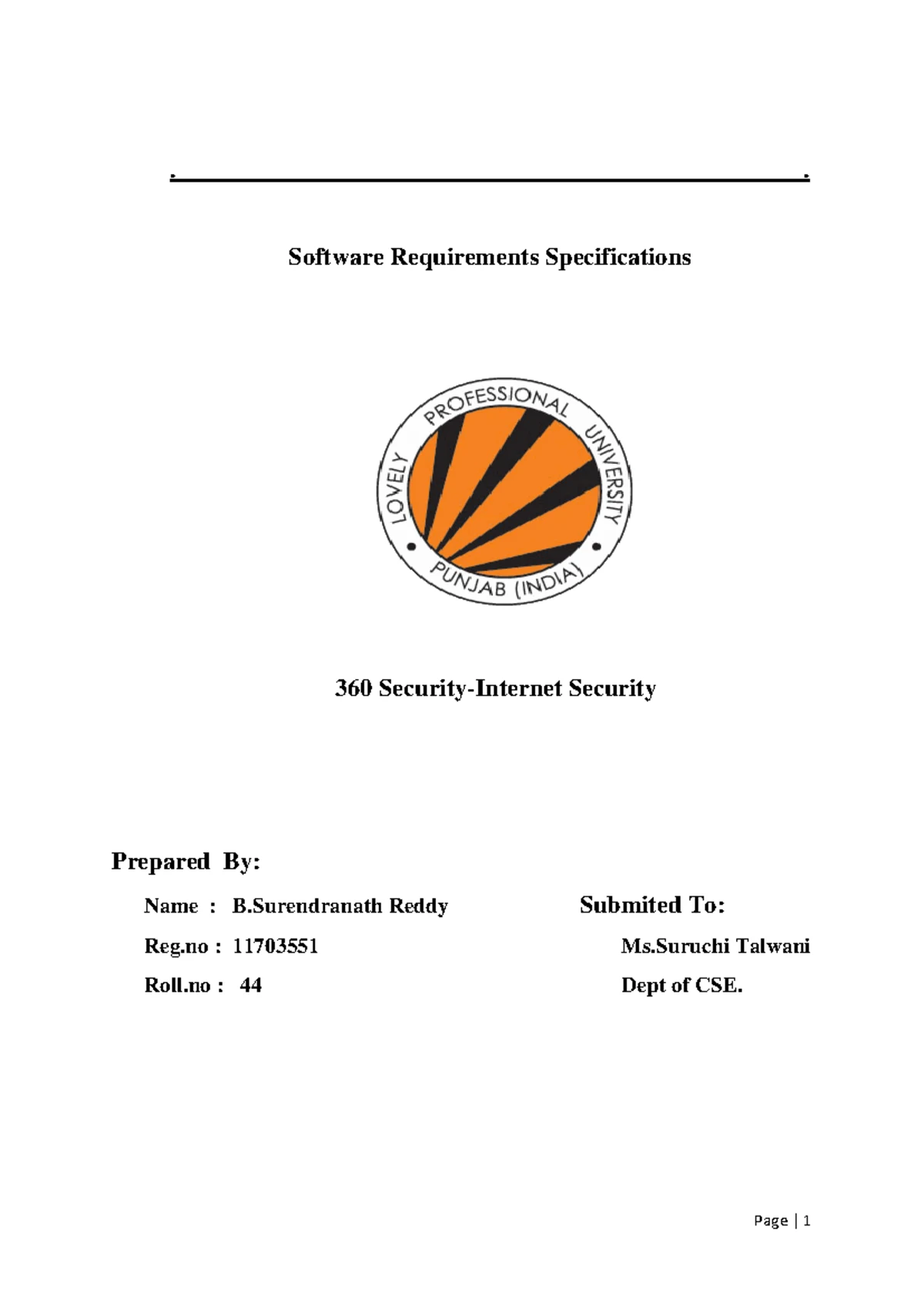 software requirements specification of ATM - Software Requirements Specification For ATM ...