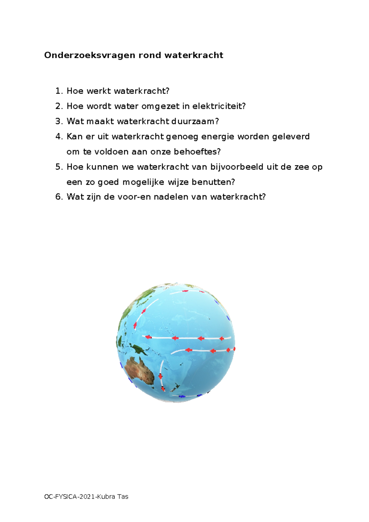 Waterkracht: Duurzame Energie en Toekomstperspectieven - Studeersnel