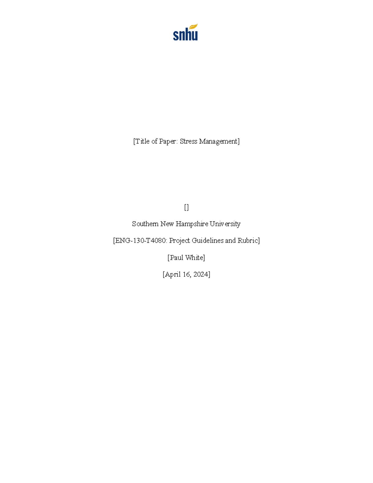 ENG 130 Project APA - Analysis of “Take A Break” by Nicole Peluse. Manuel Garcia. Southern New ...