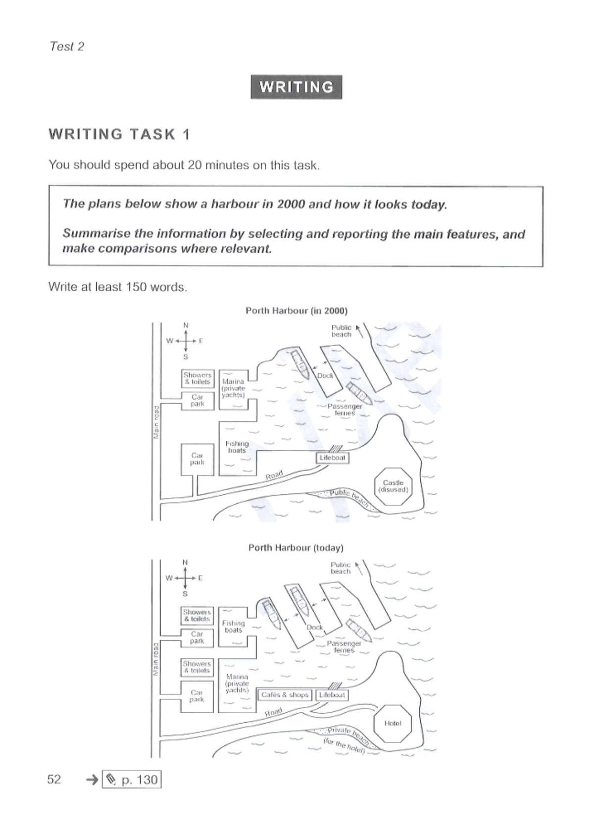 Cambridge 19-51-60 - Test 2 & 3 Writing and Listening Tasks - Studocu