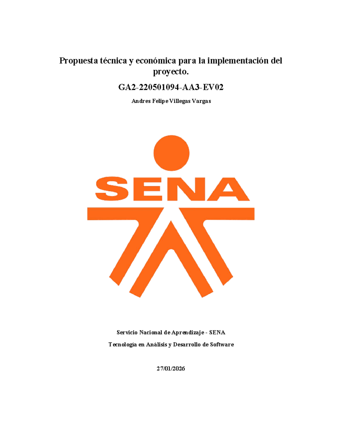 Propuesta Técnica y Económica para Proyecto de Sistema Hospitalario ...