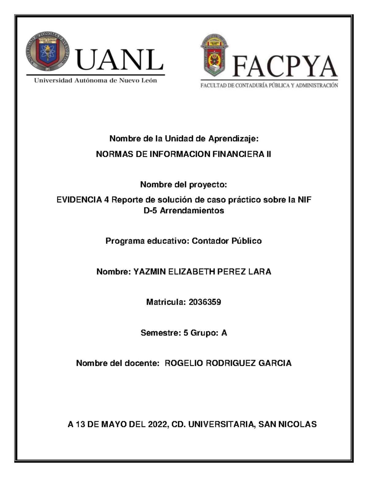 Resumen NIF C-19 - Normas de Información Financiera Boletín C- La Norma ...