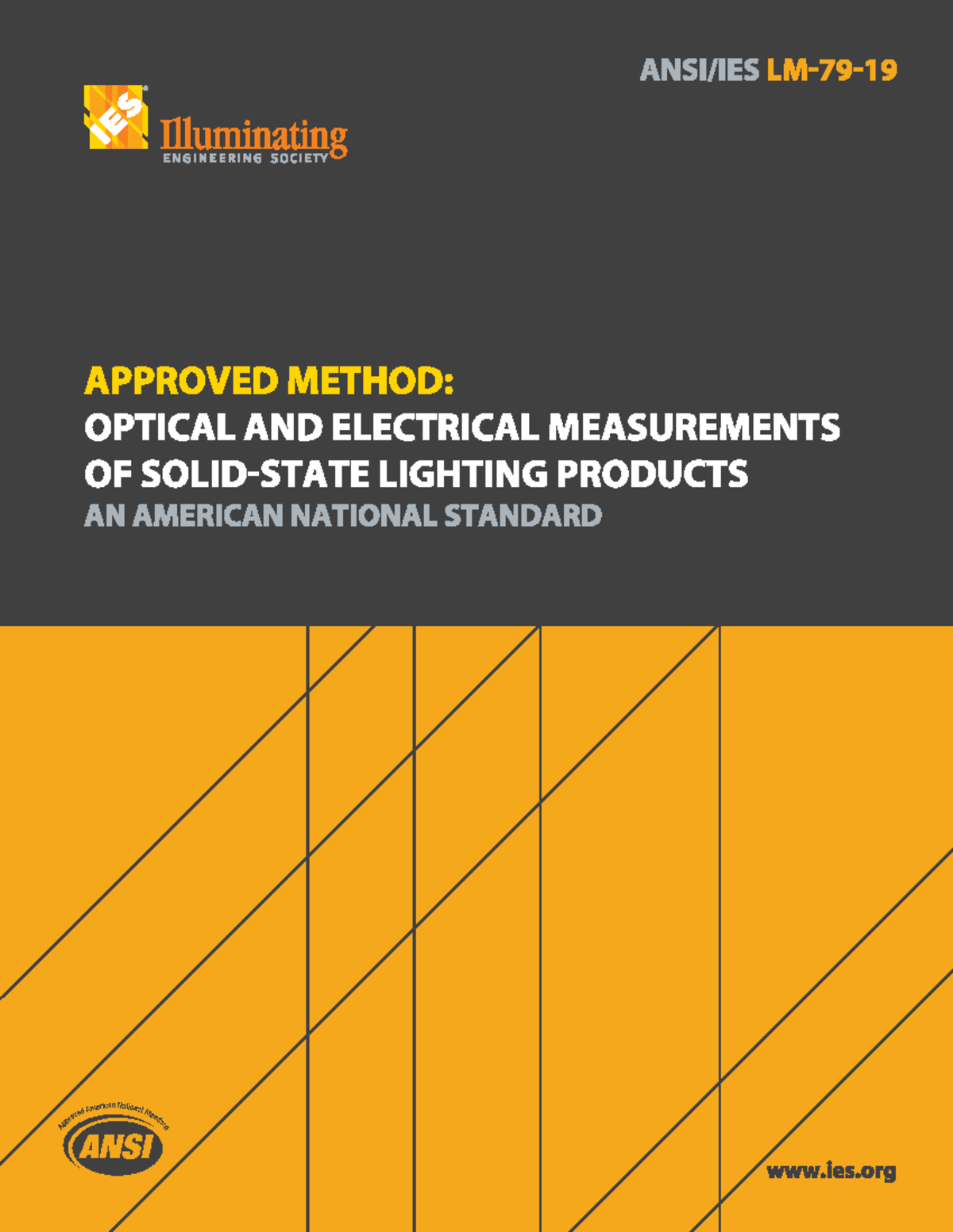 ANSI-IES LM-79-19: Approved Method for Optical & Electrical ...