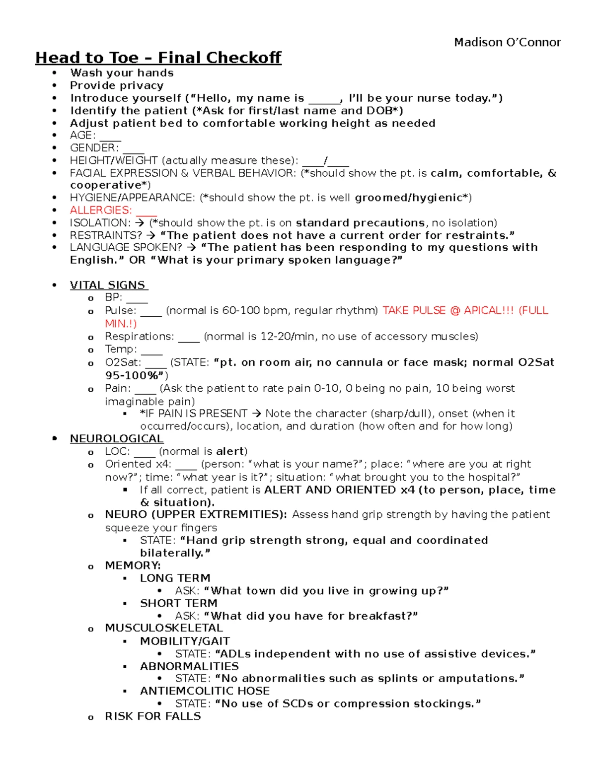 NURS 305: Tracheostomy Care Skills for Airway Management - Studocu
