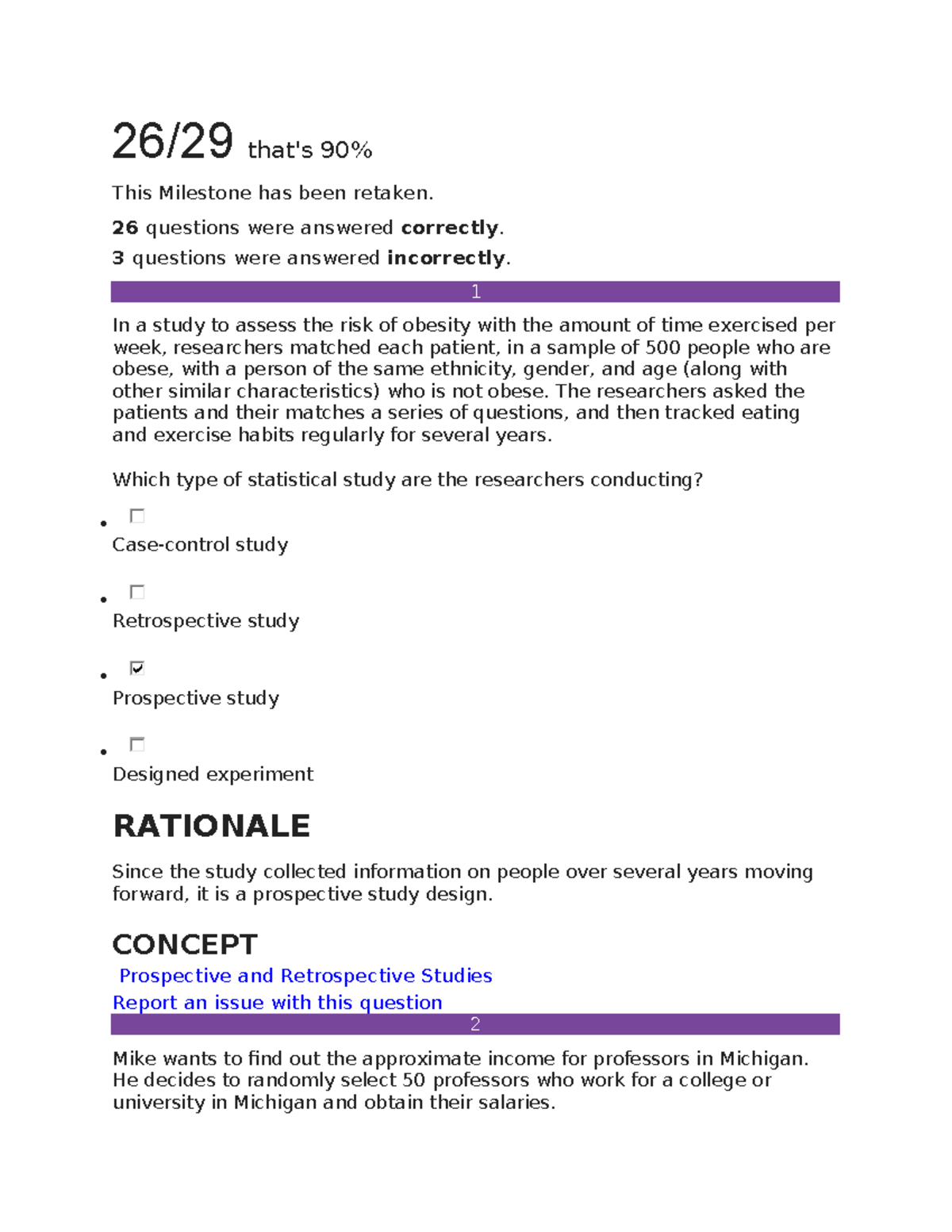 Introduction to Statistics - STAT 101 Unit 1 Milestone Analysis - Studocu