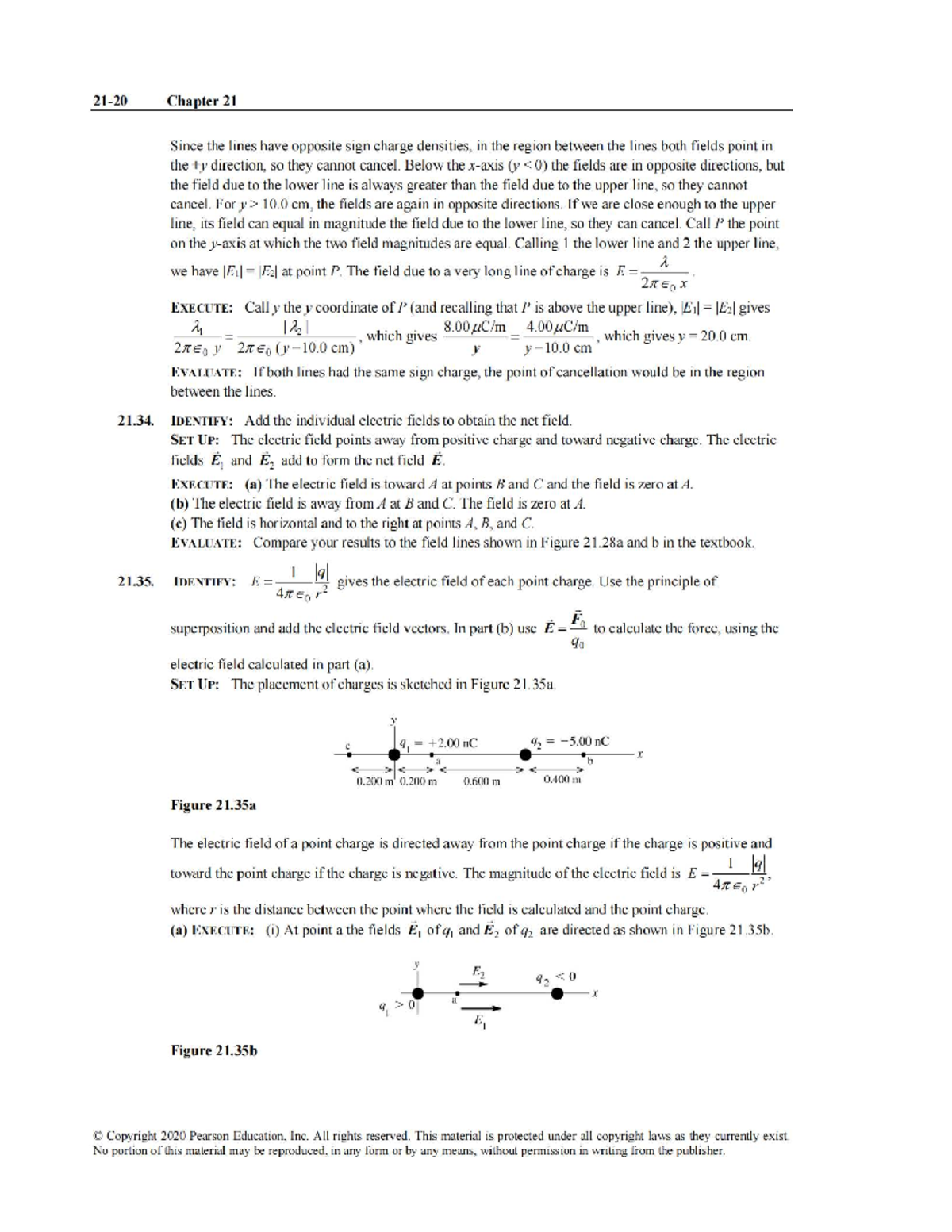University Physics (PHYS 101) Chapter 21: Electric Fields and Charge ...