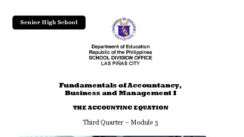 FABM1 Module 3- Accounting Equation and Rules of Debit and Credit ...