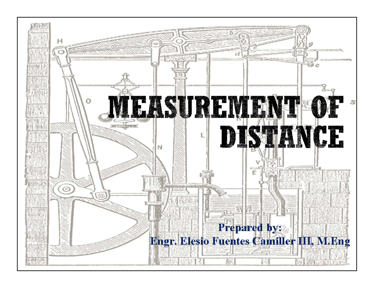 Measurements and Conversions in Surveying: Lesson 2 Notes - Studocu