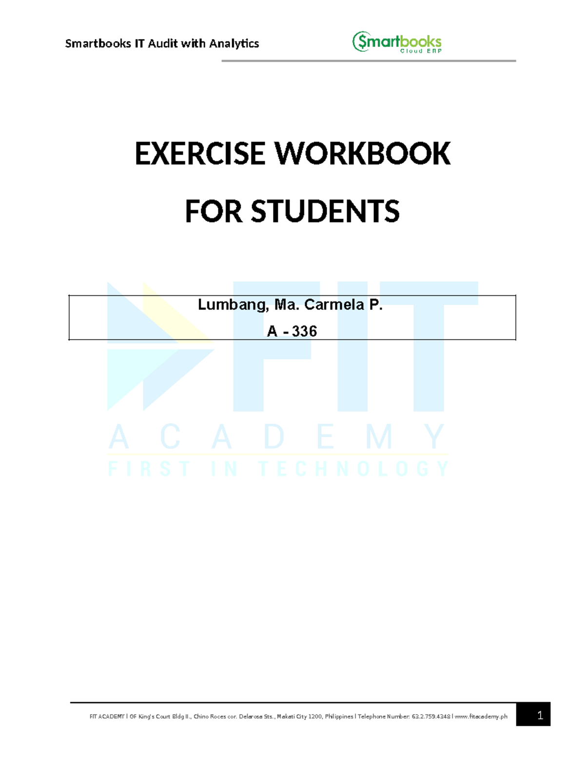 IT Audit Analytics Workbook 2024: Exercises and Navigational Guide ...