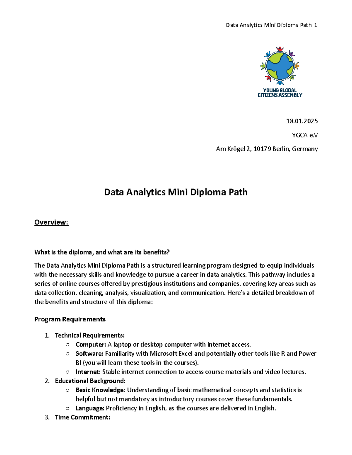 Data Analytics Mini Diploma Path Overview and Benefits - Studocu