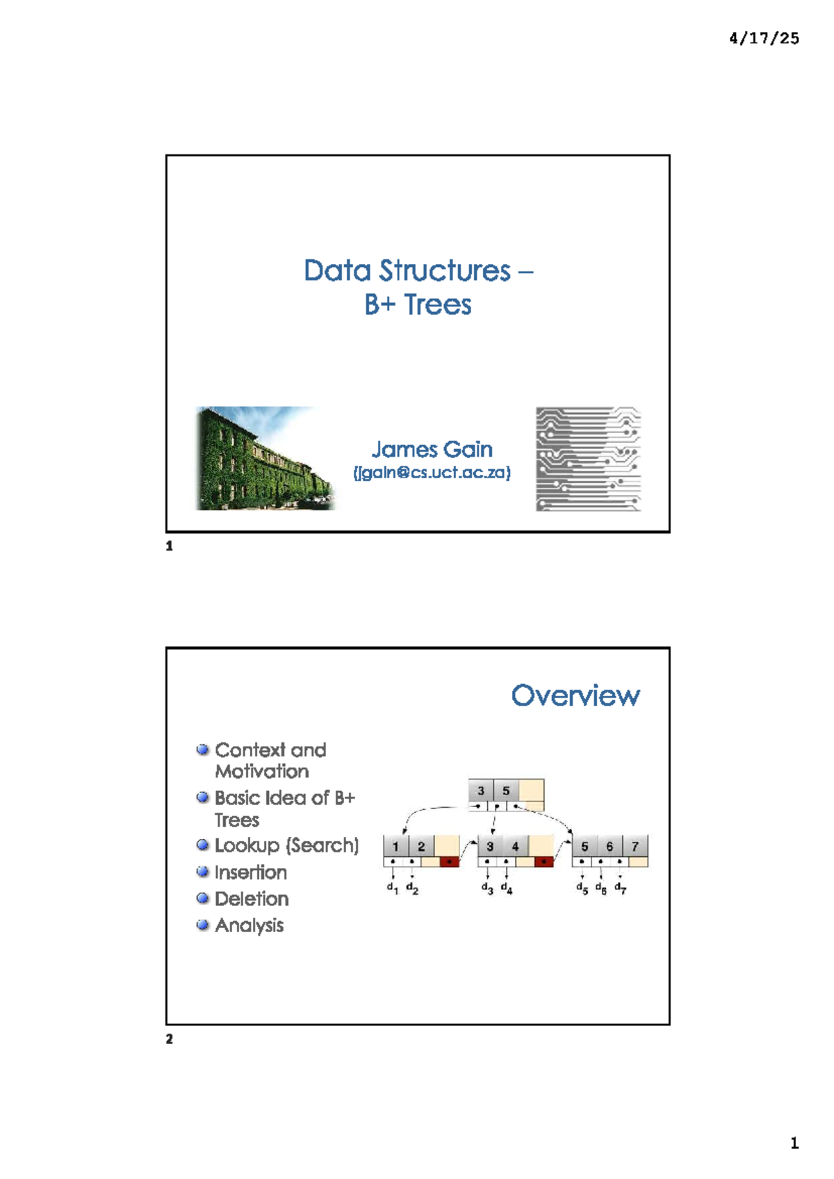 Data Structures Trees (CS101) Overview, Lookup, Insertion, and Deletion - Studocu