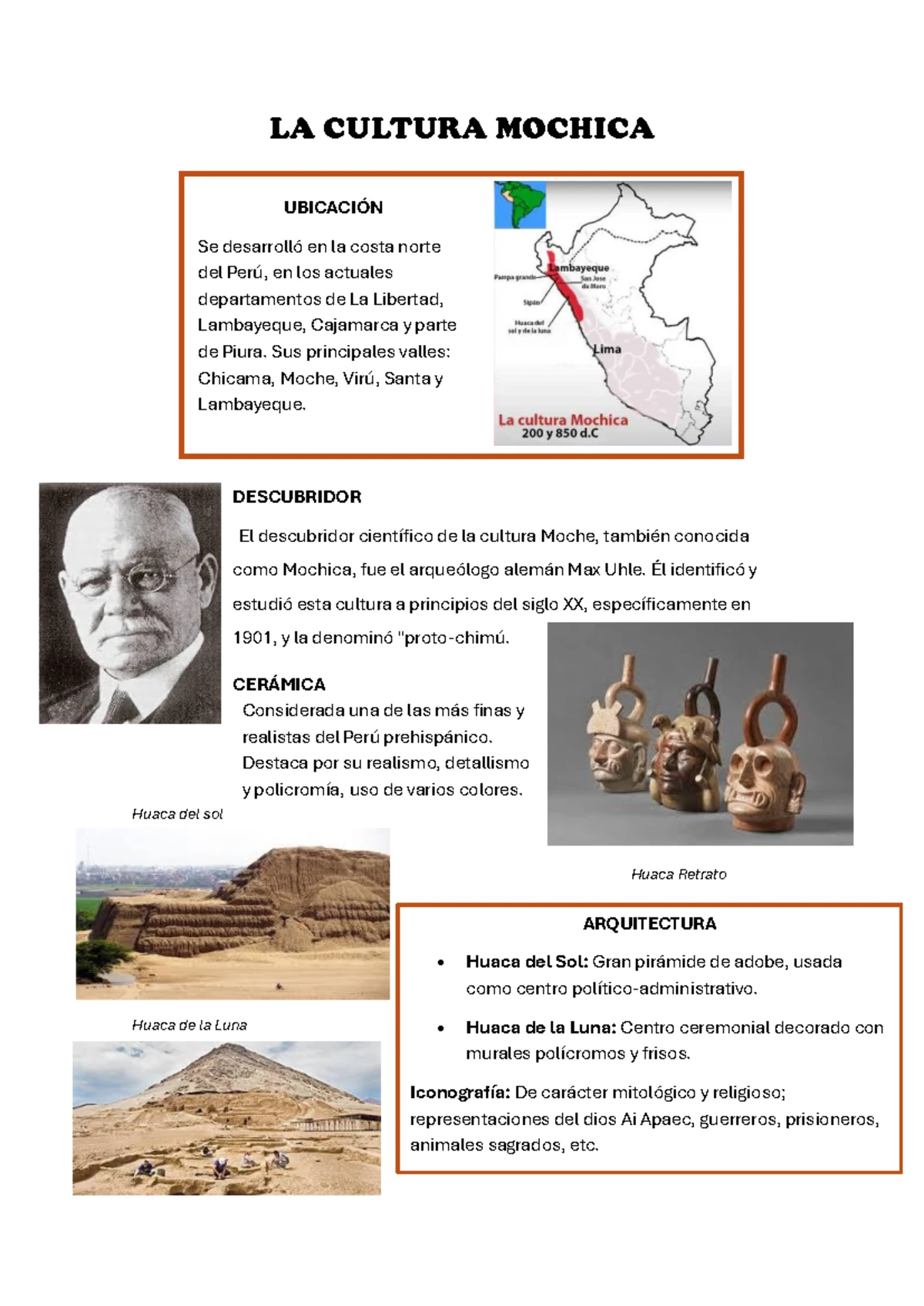 LA CULTURA MOCHICA: Historia y Características Clave - Studocu